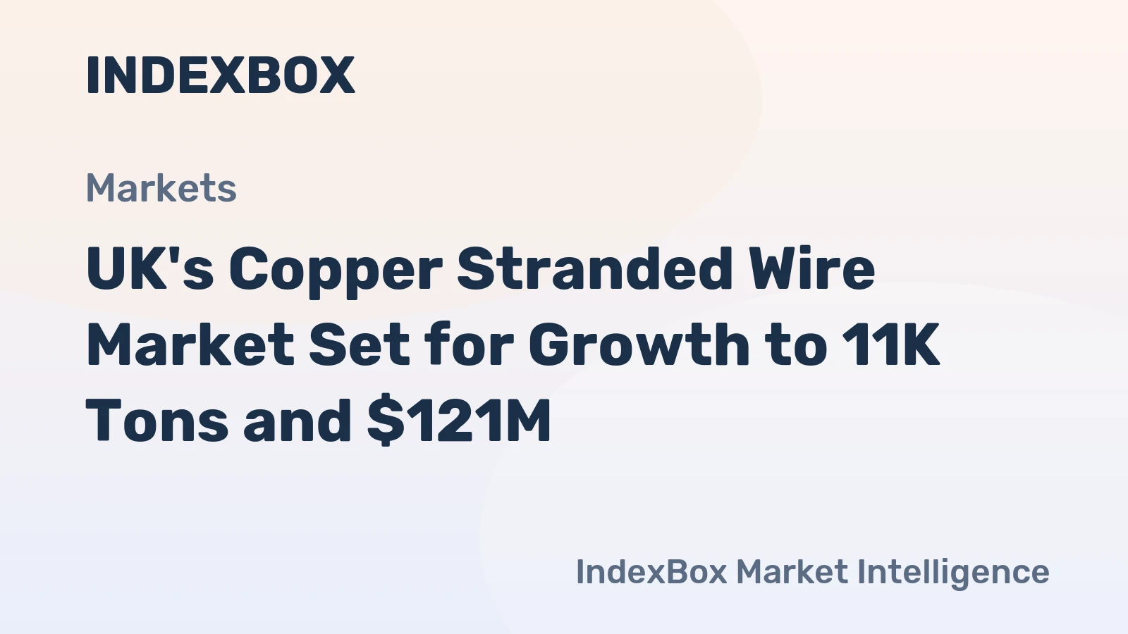 UK's Copper Stranded Wire Market Set for Growth to 11K Tons and $121M