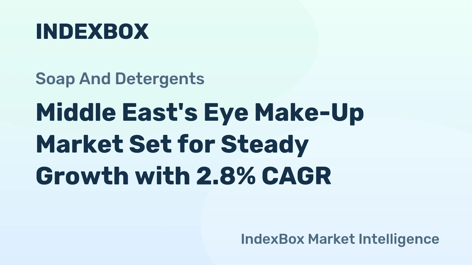 Middle East's Eye Make-Up Market Set for Steady Growth with 2.8% CAGR