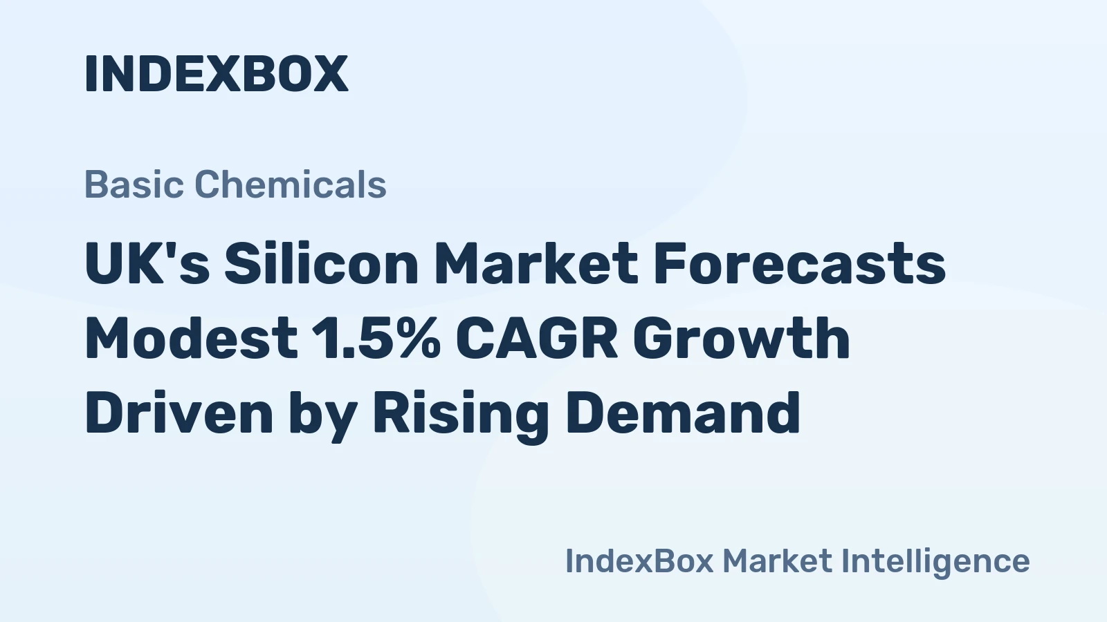 UK's Silicon Market Forecasts Modest 1.5% CAGR Growth Driven by Rising Demand