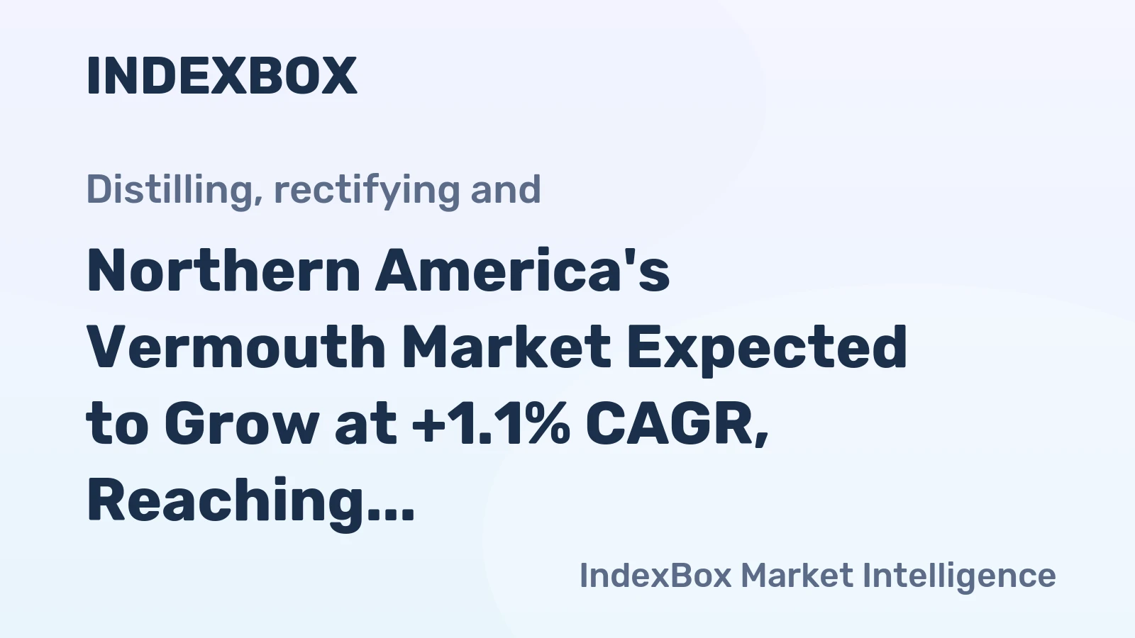 Northern America's Vermouth Market Expected to Grow at +1.1% CAGR, Reaching 220M Litres by 2035