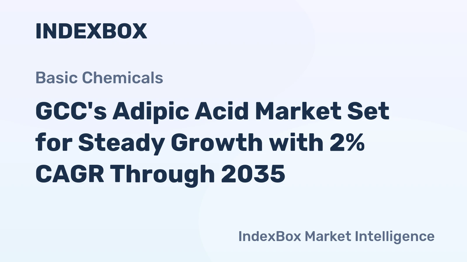 GCC's Adipic Acid Market Set for Steady Growth with 2% CAGR Through 2035