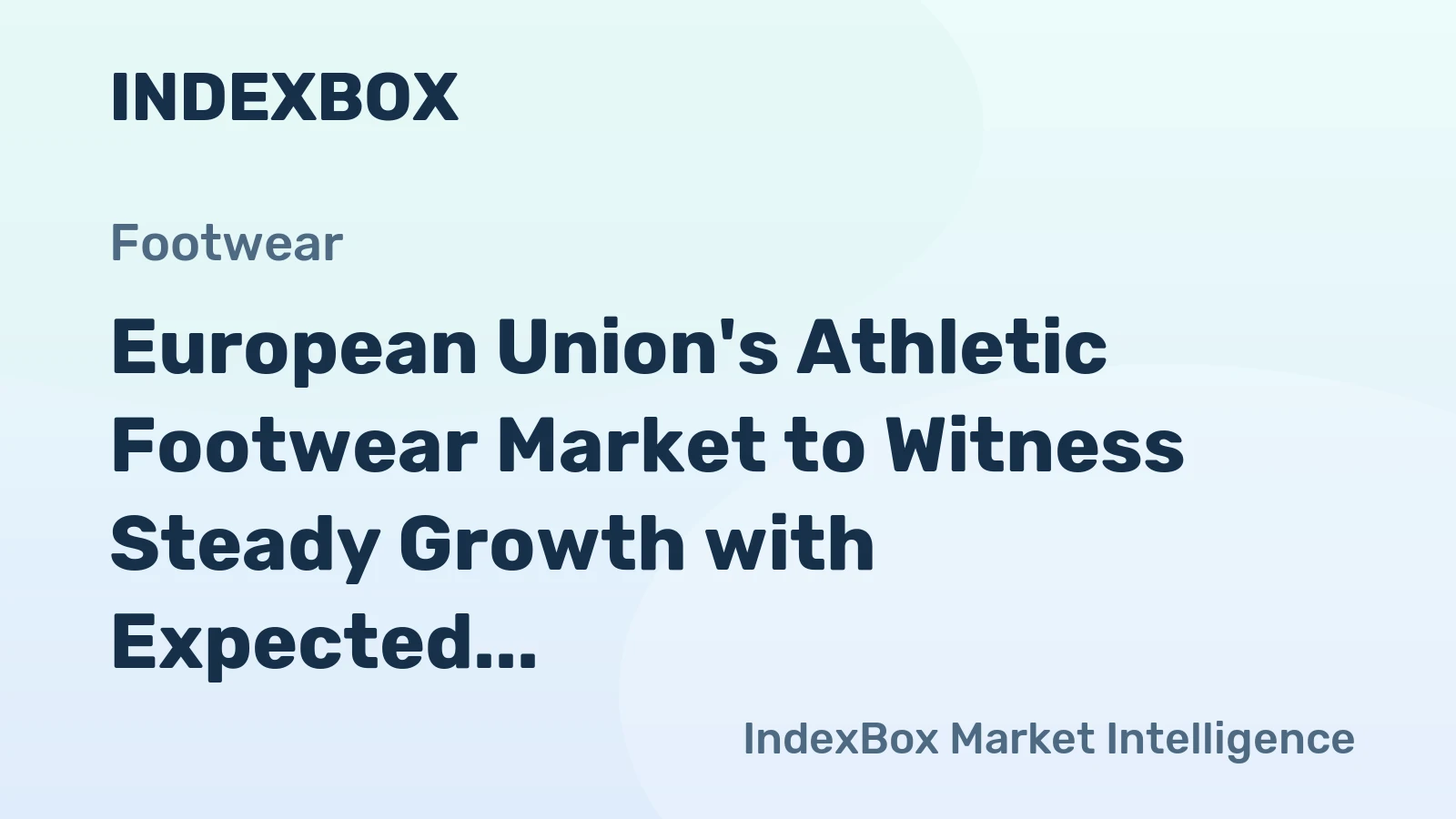 European Union's Athletic Footwear Market to Witness Steady Growth with Expected CAGR of +1.6% in Volume and +2.2% in Value from 2024 to 2035