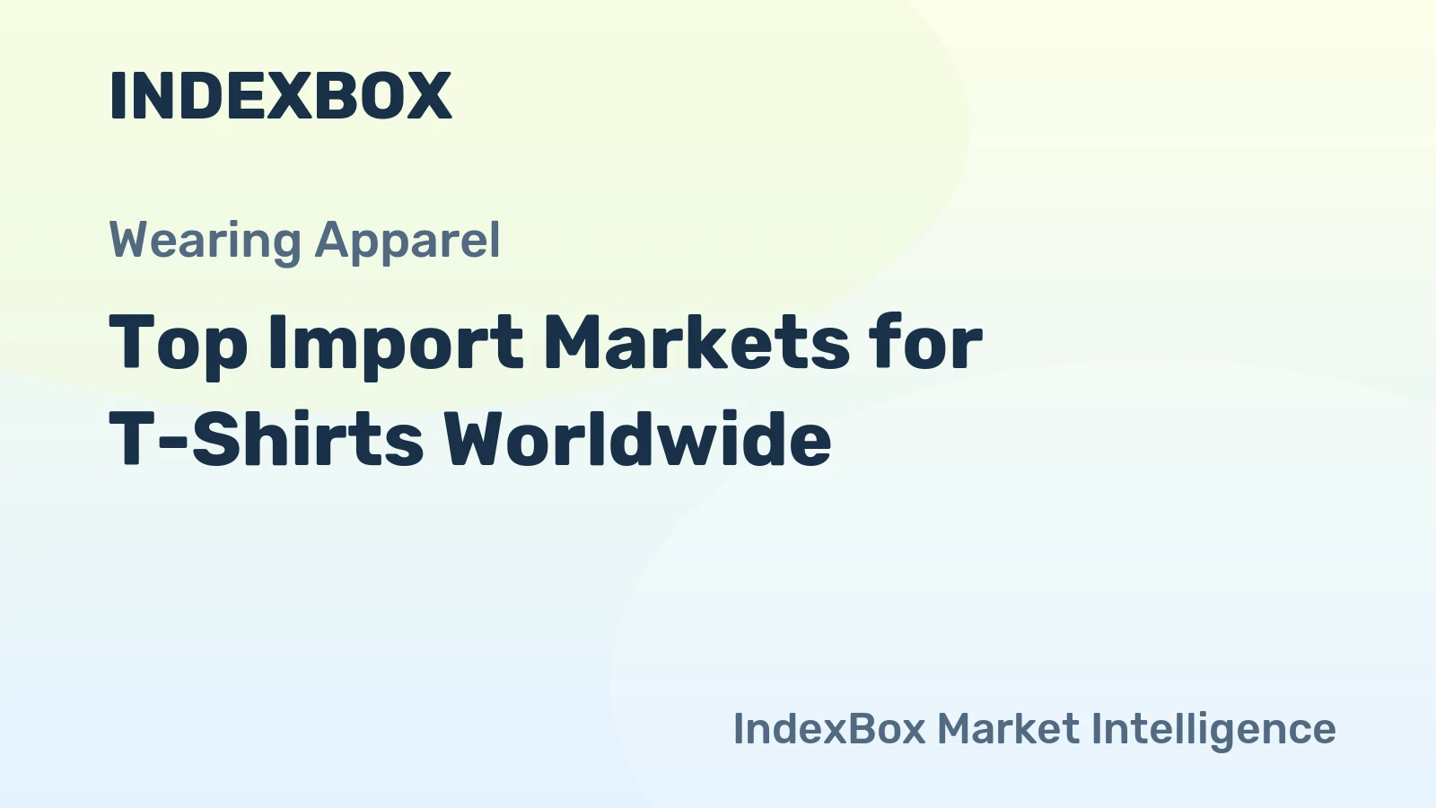Top Import Markets for T-Shirts Worldwide