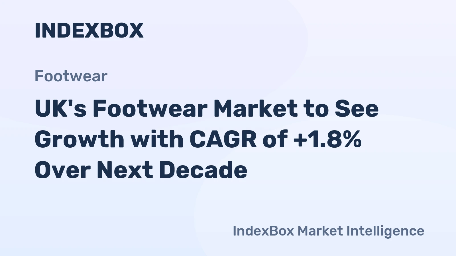 UK's Footwear Market to See Growth with CAGR of +1.8% Over Next Decade