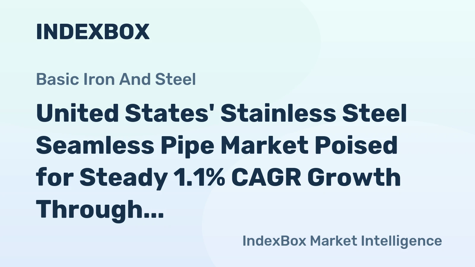 United States' Stainless Steel Seamless Pipe Market Poised for Steady 1.1% CAGR Growth Through 2035