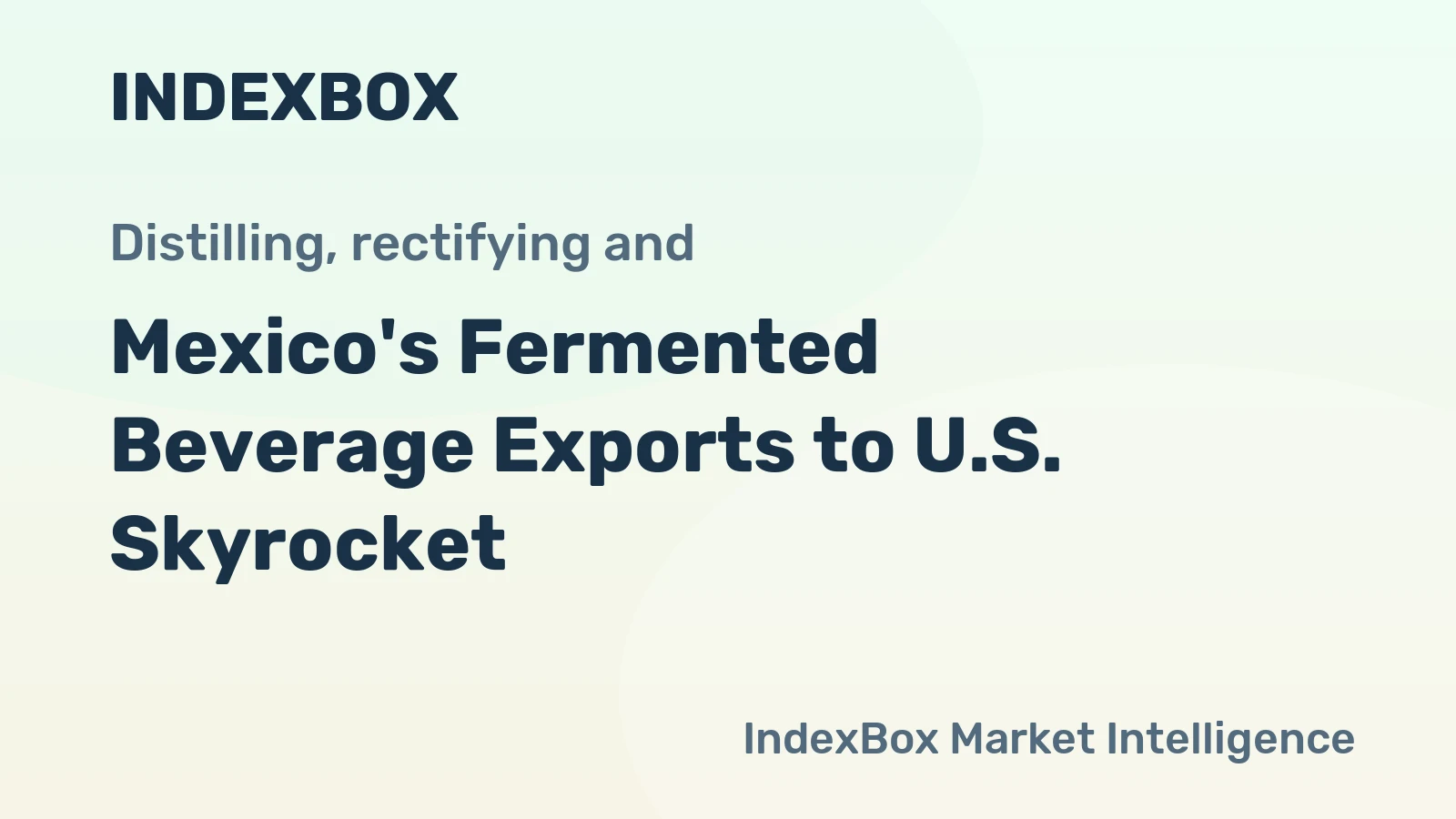Mexico's Fermented Beverage Exports to U.S. Skyrocket