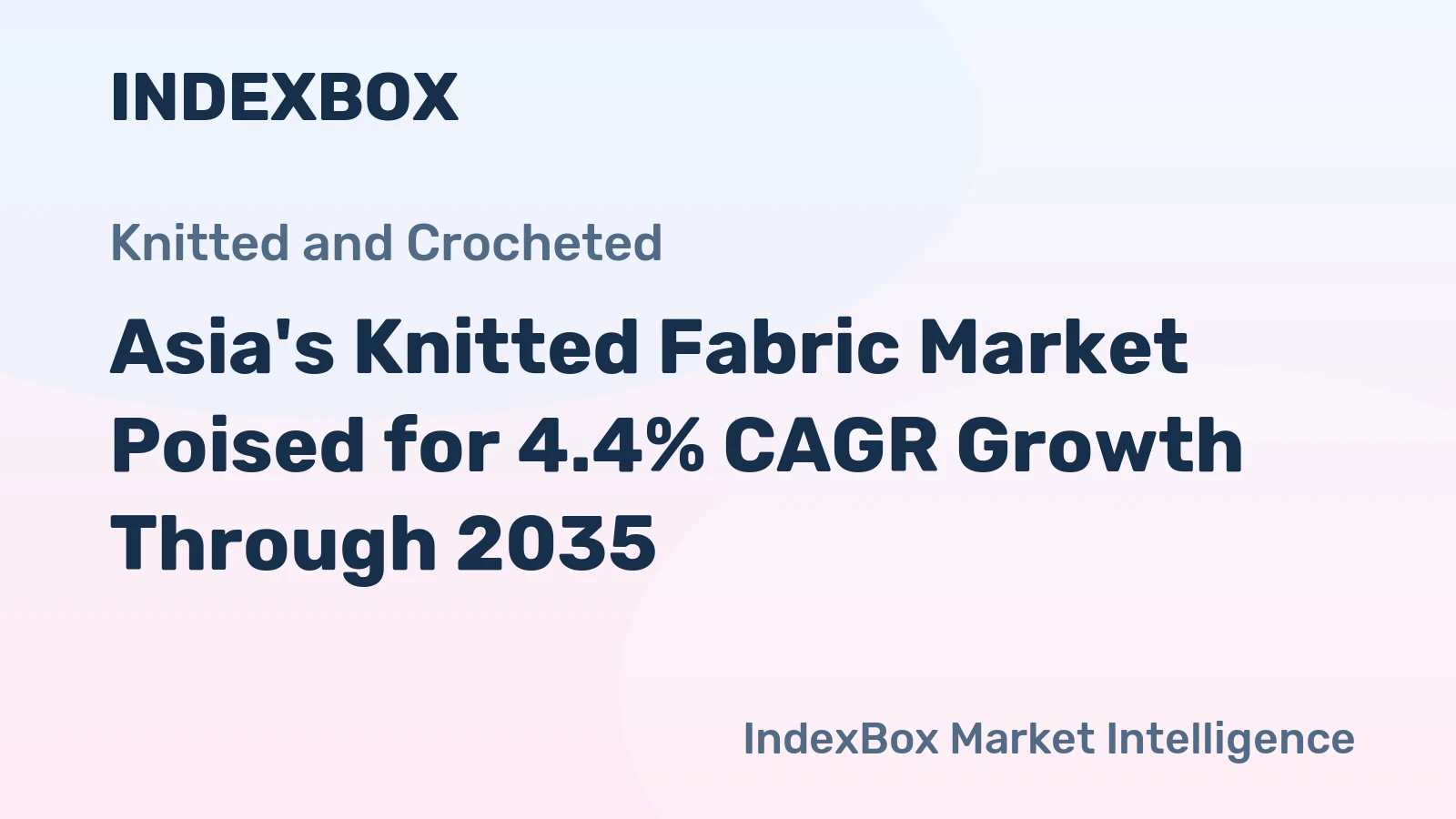 Asia's Knitted Fabric Market Poised for 4.4% CAGR Growth Through 2035
