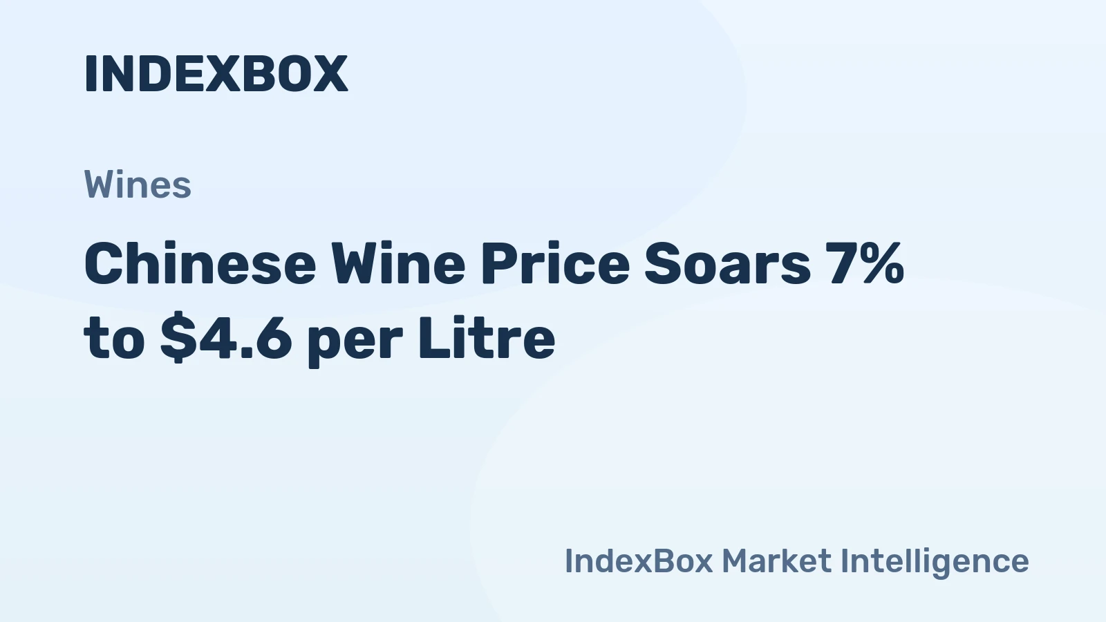 Chinese Wine Price Soars 7% to $4.6 per Litre