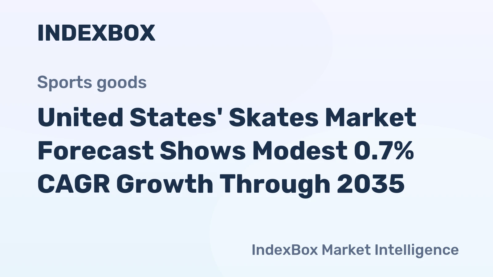 United States' Skates Market Forecast Shows Modest 0.7% CAGR Growth Through 2035