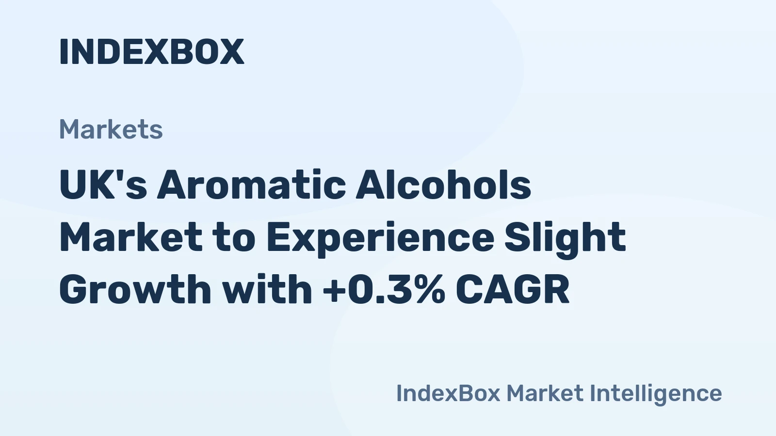UK's Aromatic Alcohols Market to Experience Slight Growth with +0.3% CAGR
