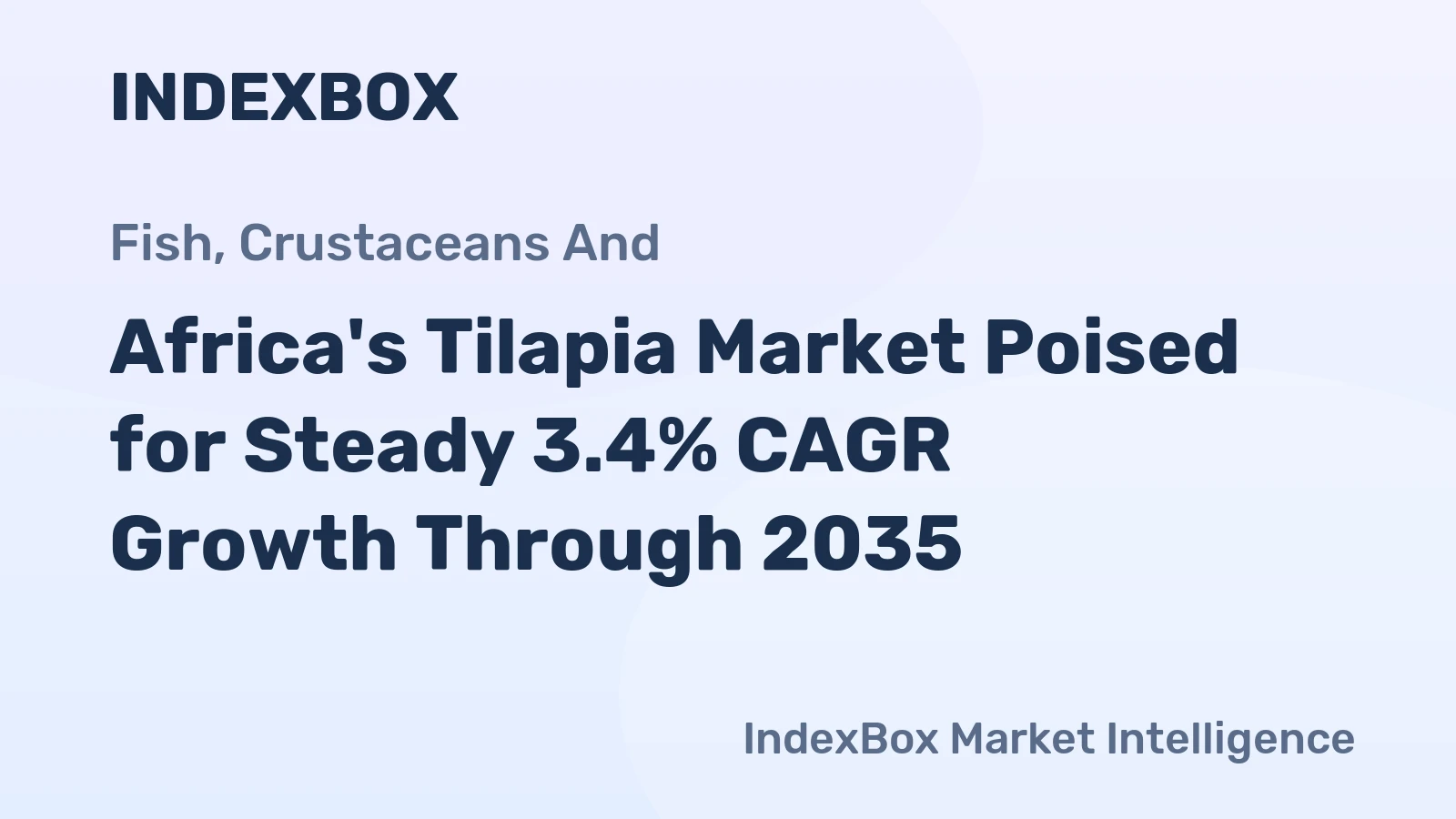 Africa's Tilapia Market Poised for Steady 3.4% CAGR Growth Through 2035