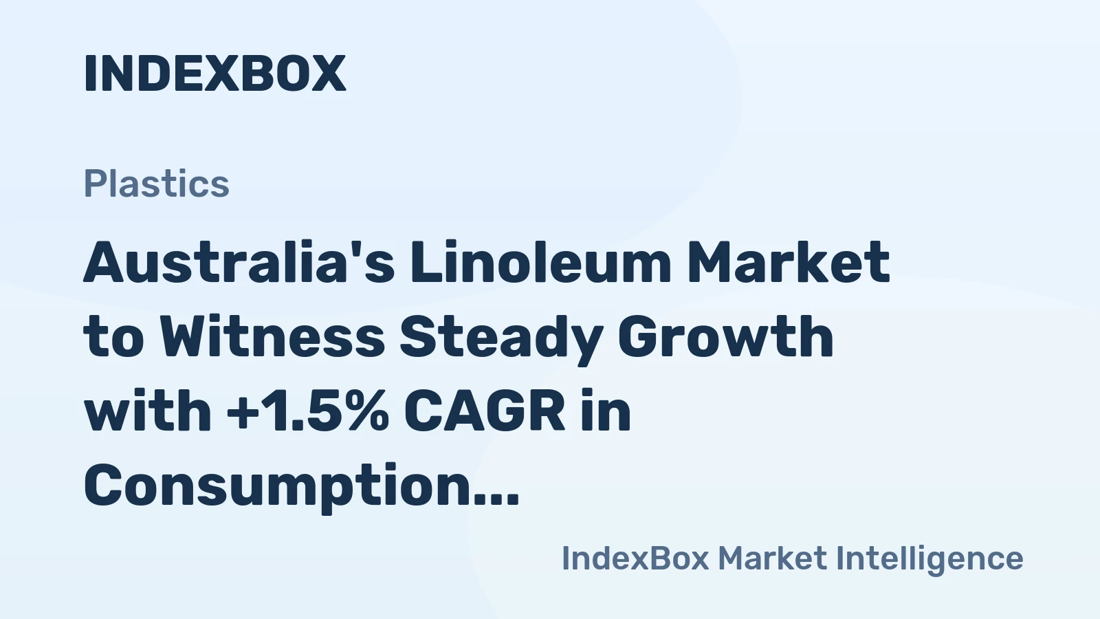 Australia's Linoleum Market to Witness Steady Growth with +1.5% CAGR in Consumption Volume from 2024 to 2035