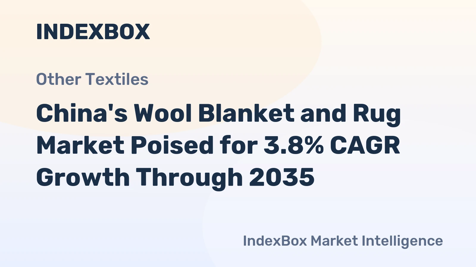 China's Wool Blanket and Rug Market Poised for 3.8% CAGR Growth Through 2035