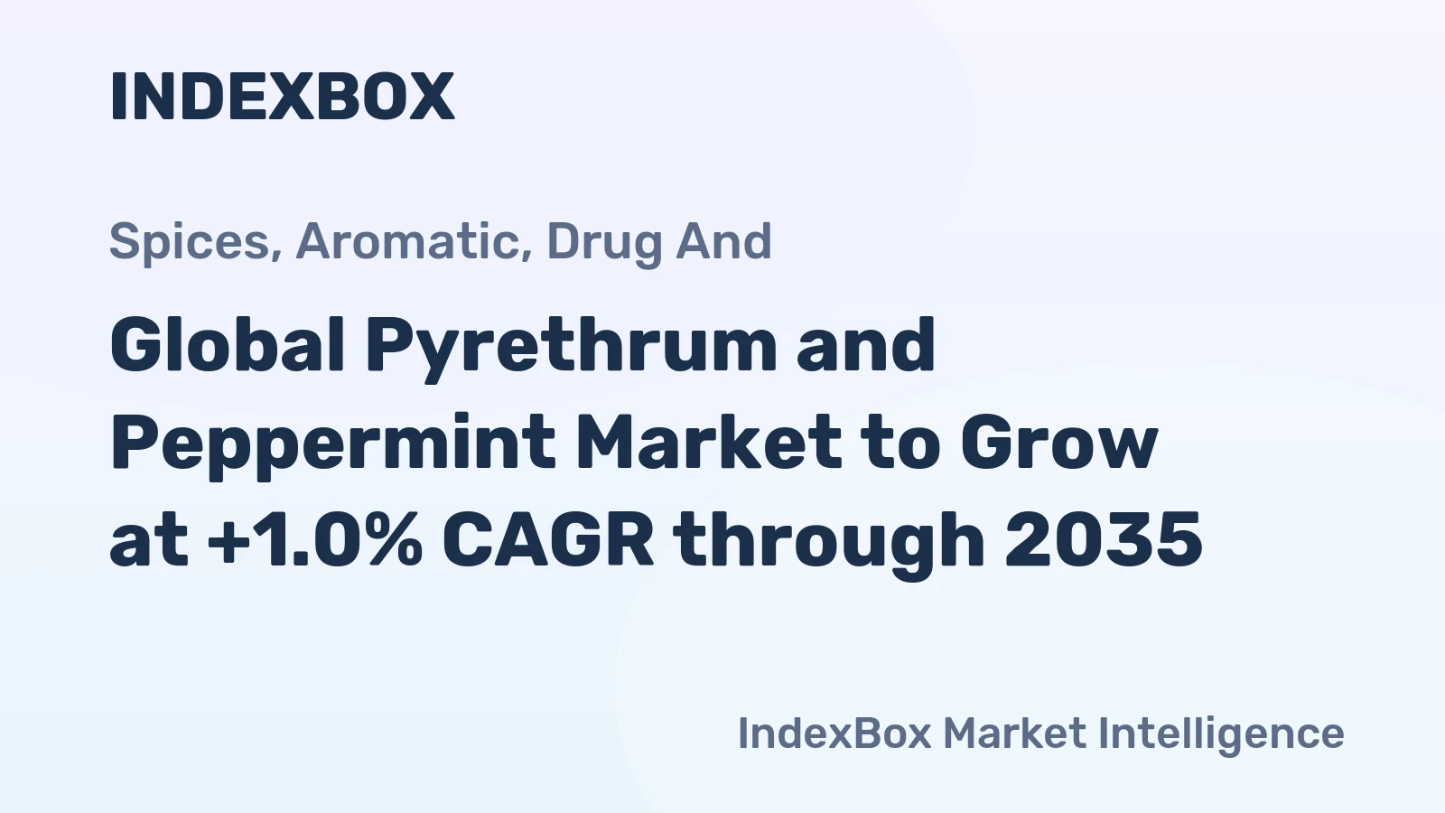 Global Pyrethrum and Peppermint Market to Grow at +1.0% CAGR through 2035