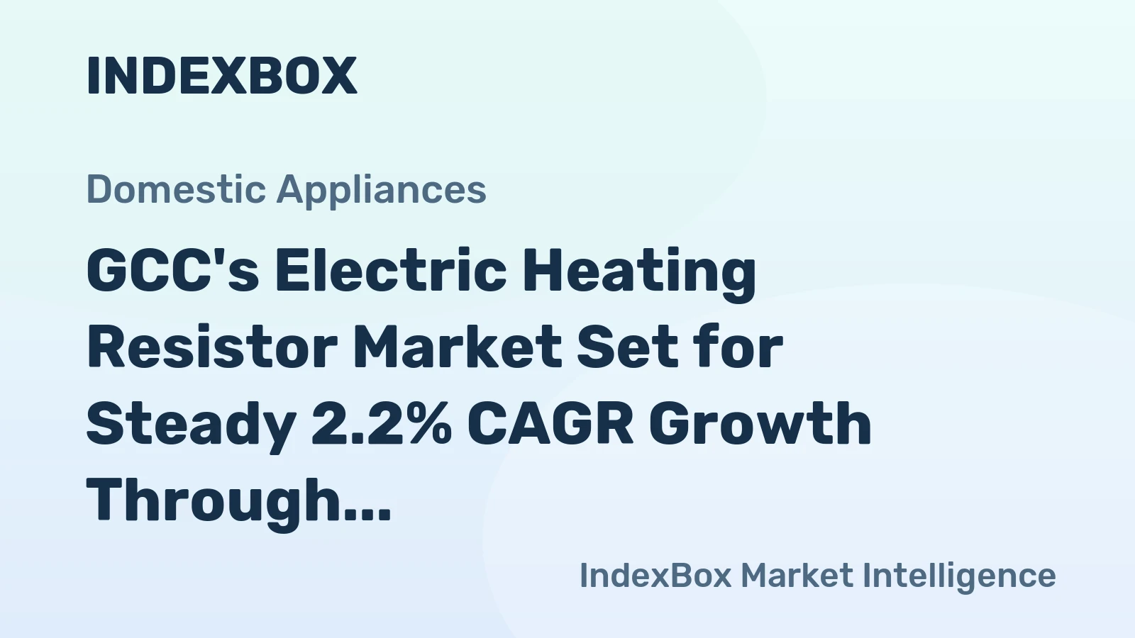 GCC's Electric Heating Resistor Market Set for Steady 2.2% CAGR Growth Through 2035