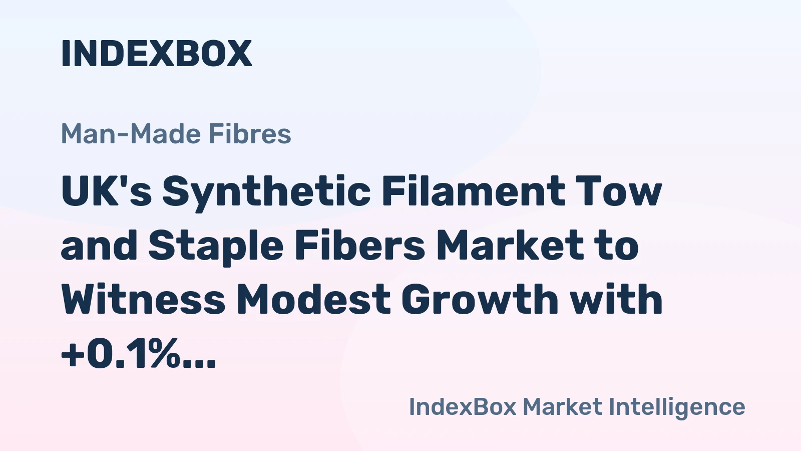 UK's Synthetic Filament Tow and Staple Fibers Market to Witness Modest Growth with +0.1% CAGR from 2024 to 2035