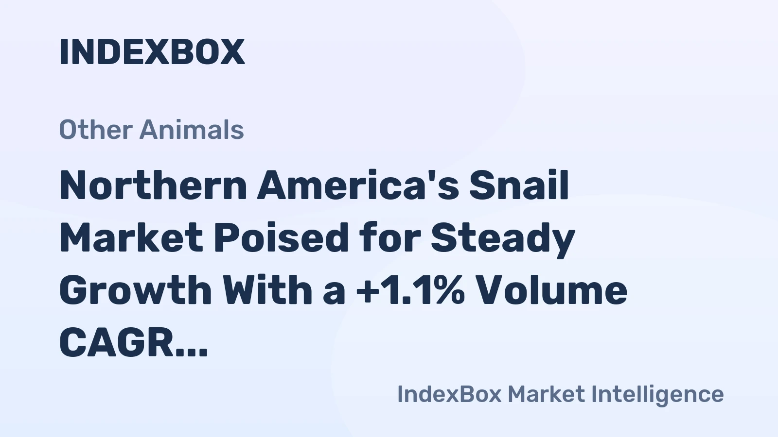 Northern America's Snail Market Poised for Steady Growth With a +1.1% Volume CAGR Through 2035