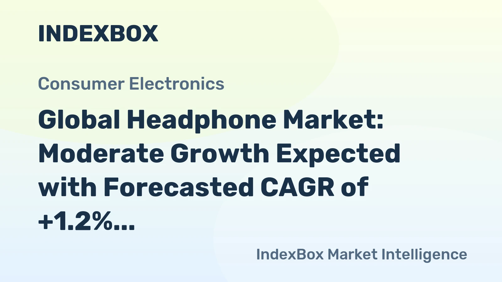 Global Headphone Market: Moderate Growth Expected with Forecasted CAGR of +1.2% from 2024 to 2035