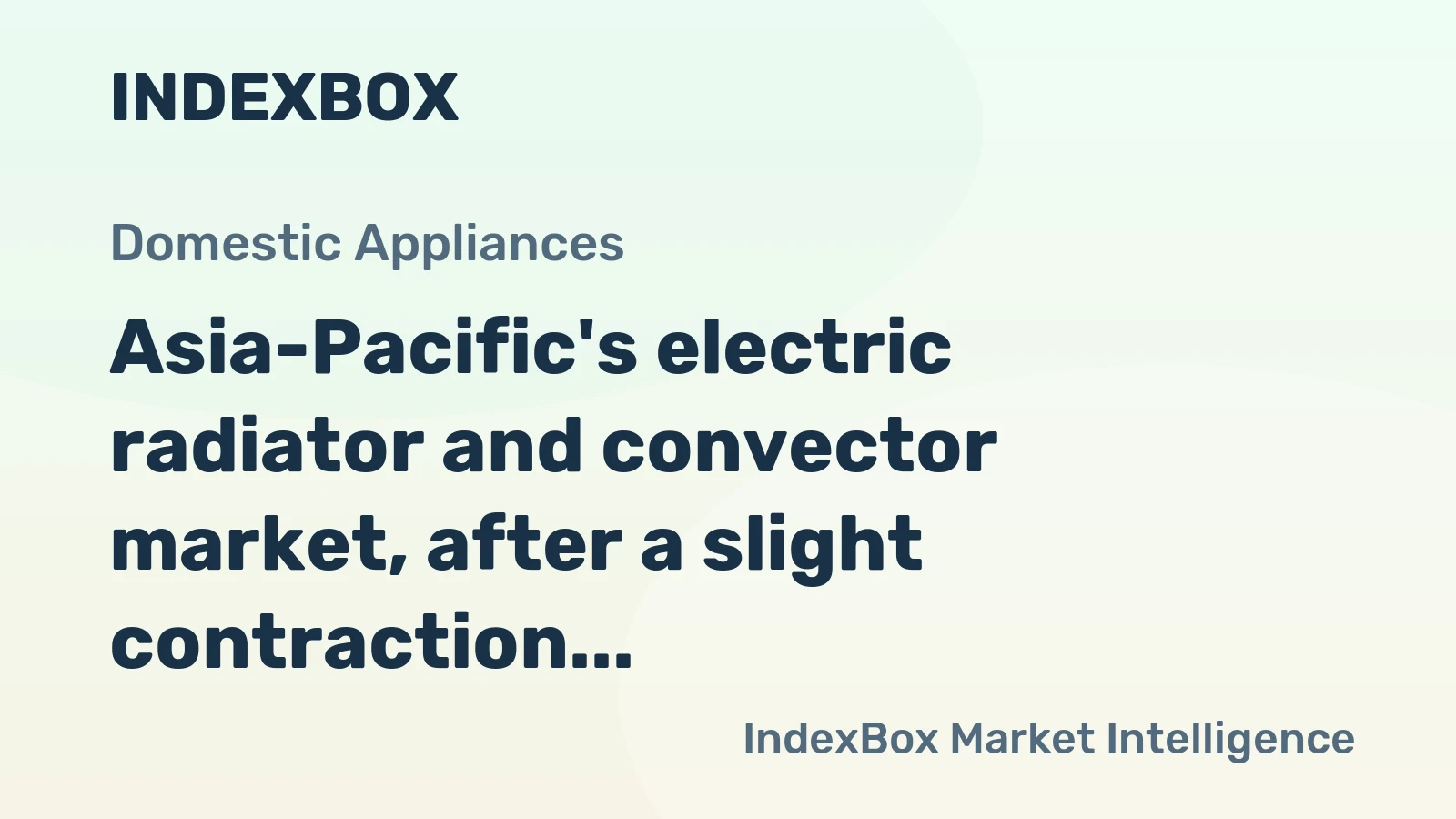 Asia-Pacific's electric radiator and convector market, after a slight contraction to 85M units and $2.7B in 2024, is forecast for modest growth to 87M units and $2.9B by 2035.