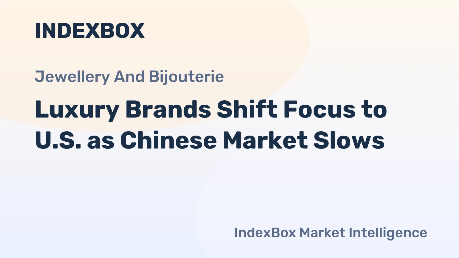 Luxury Brands Shift Focus to U.S. as Chinese Market Slows
