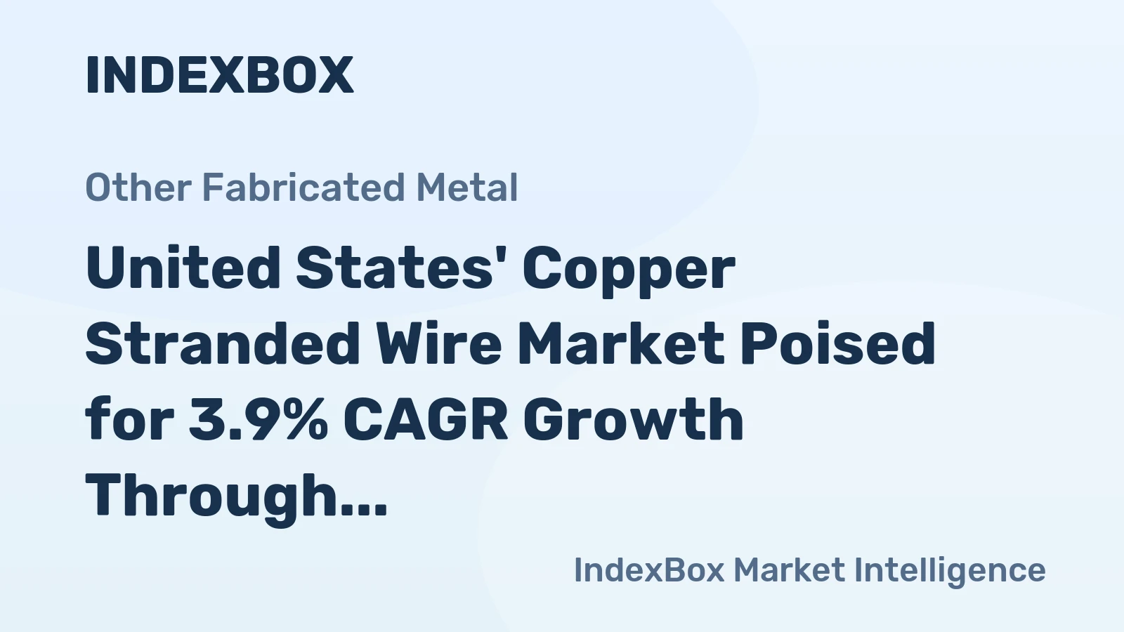 United States' Copper Stranded Wire Market Poised for 3.9% CAGR Growth Through 2035