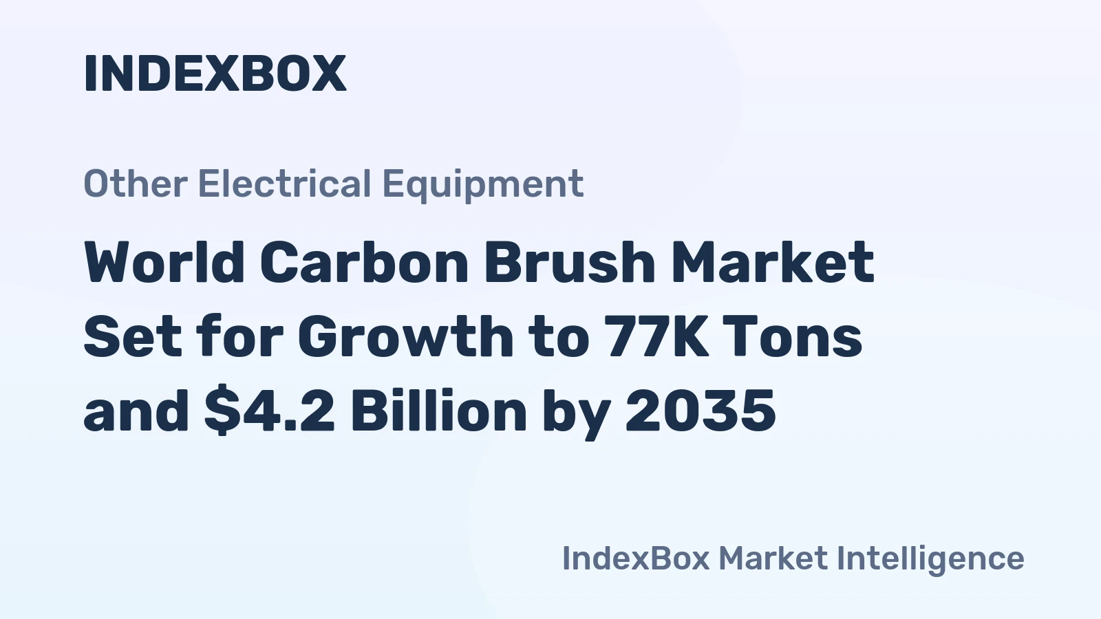World Carbon Brush Market Set for Growth to 77K Tons and $4.2 Billion by 2035