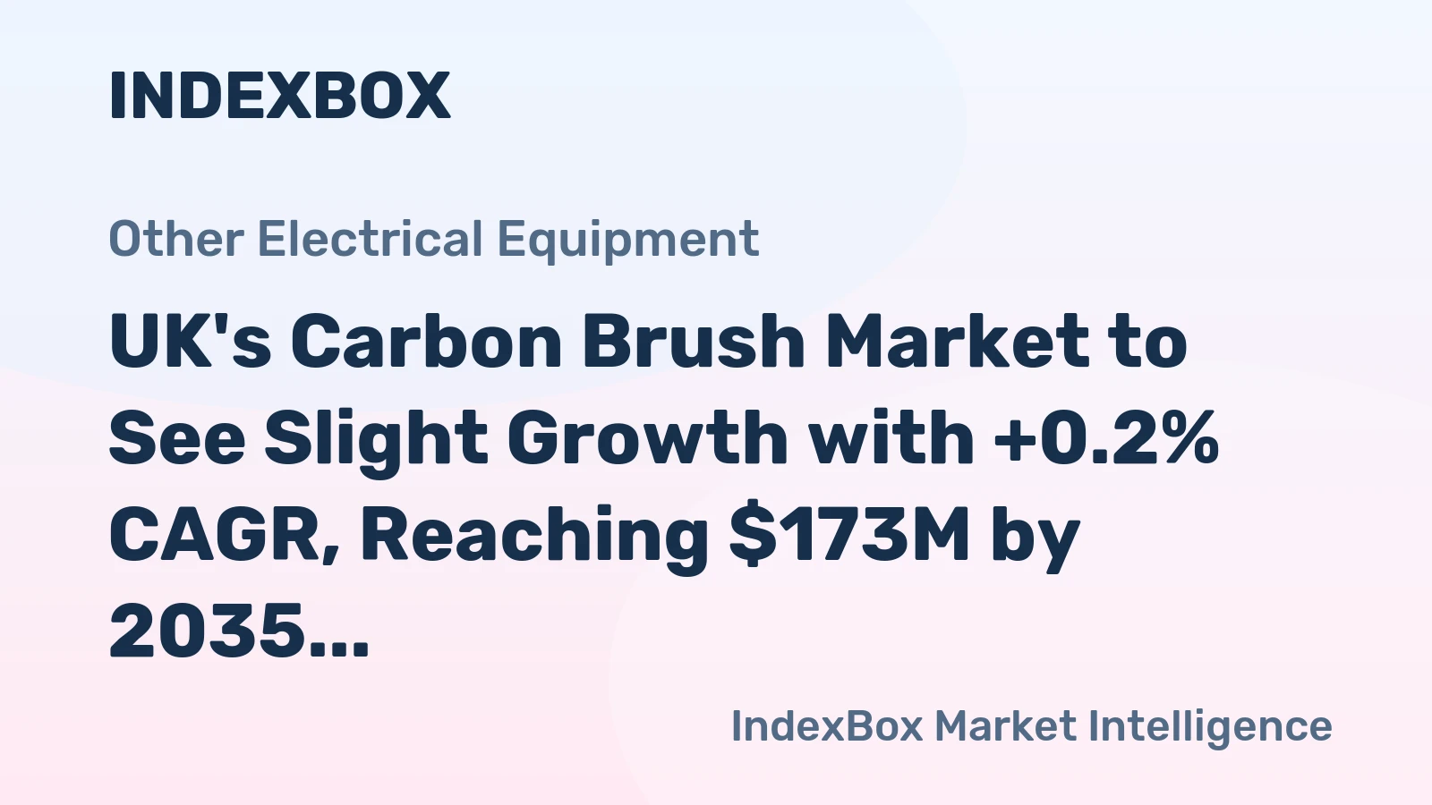 UK's Carbon Brush Market to See Slight Growth with +0.2% CAGR, Reaching $173M by 2035