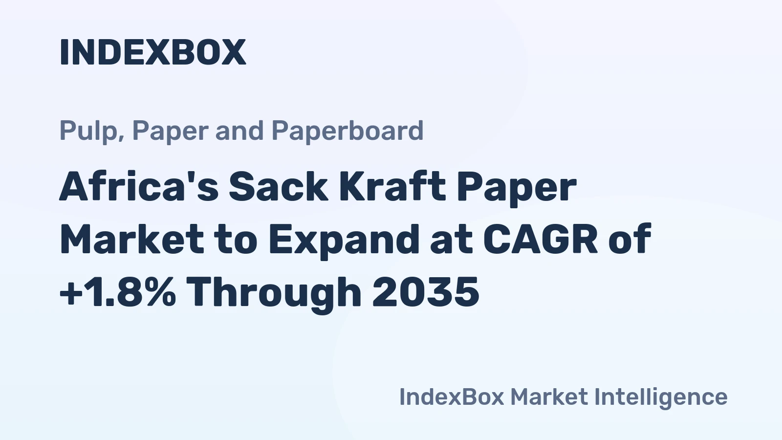 Africa's Sack Kraft Paper Market to Expand at CAGR of +1.8% Through 2035