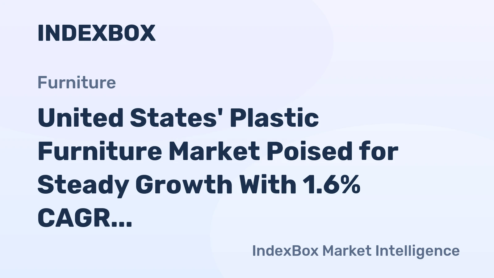 United States' Plastic Furniture Market Poised for Steady Growth With 1.6% CAGR Through 2035