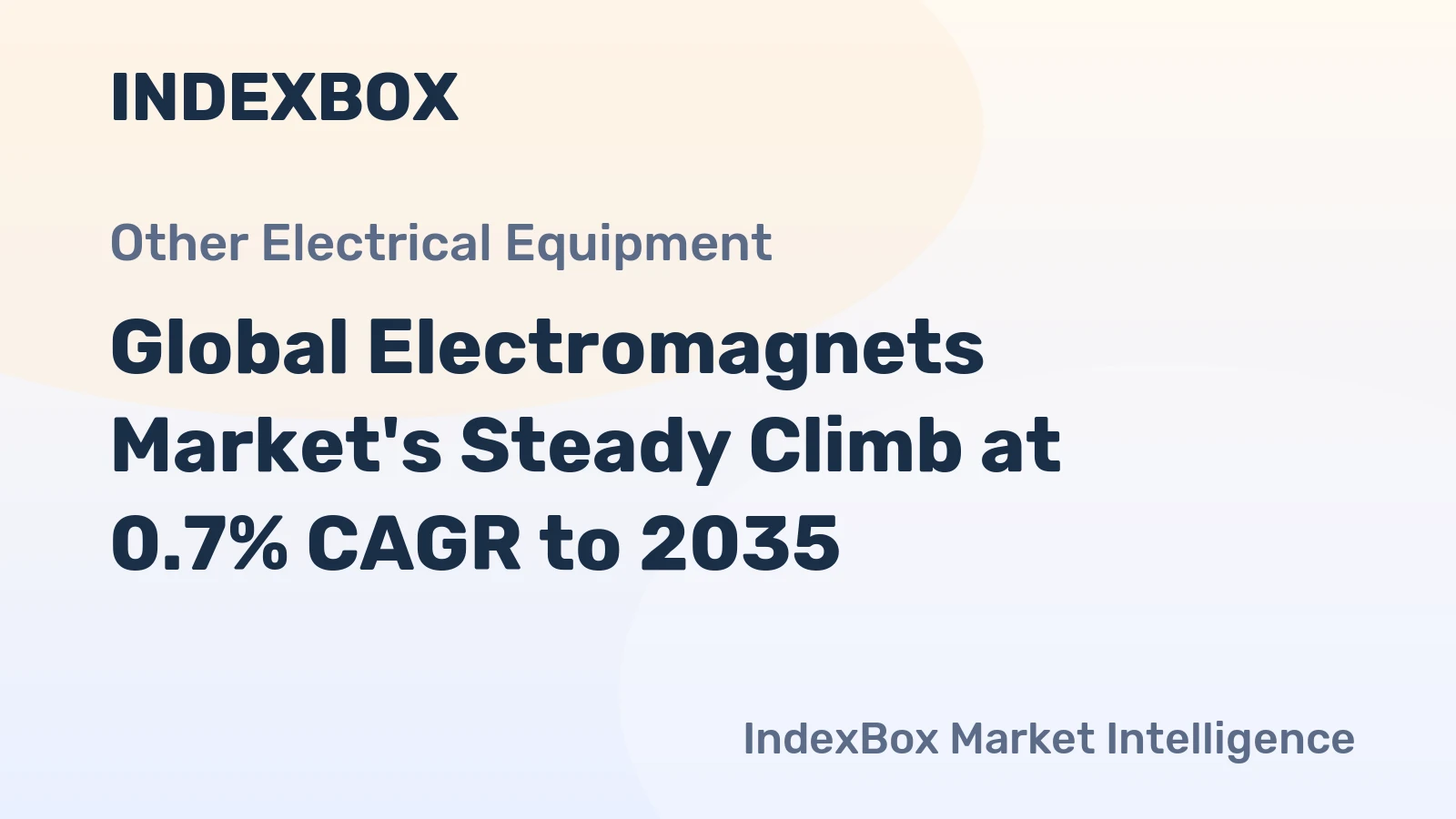 Global Electromagnets Market's Steady Climb at 0.7% CAGR to 2035
