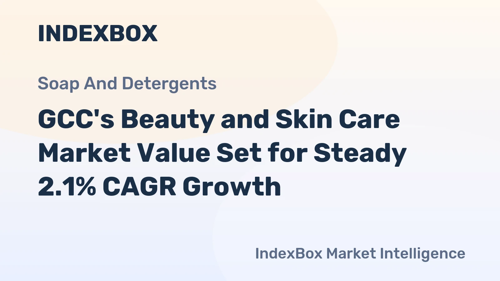 GCC's Beauty and Skin Care Market Value Set for Steady 2.1% CAGR Growth