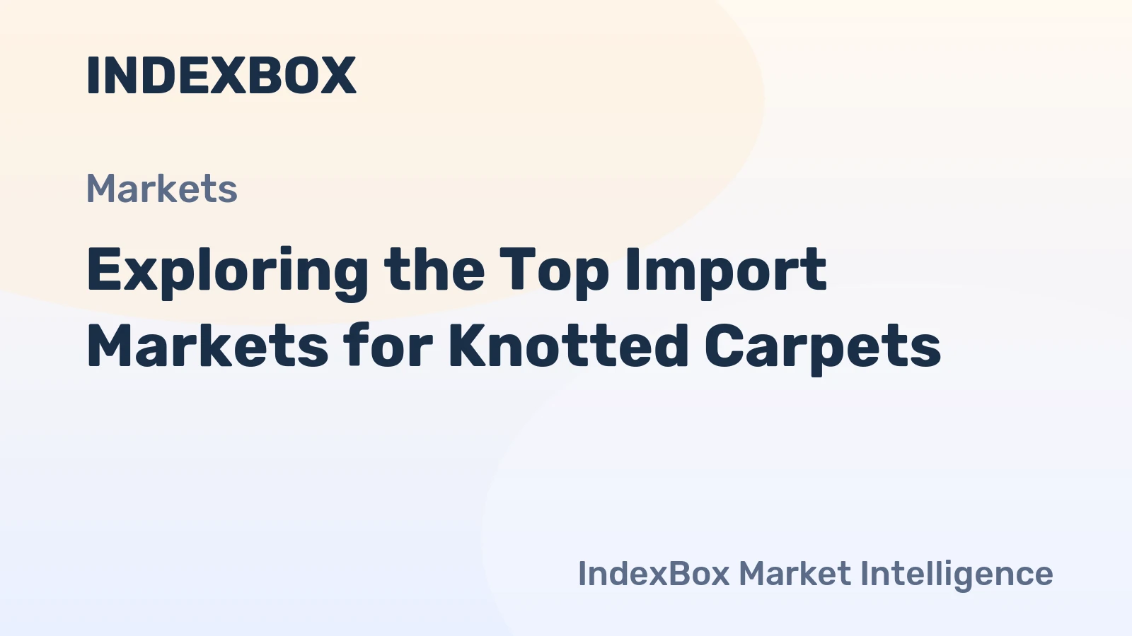 Exploring the Top Import Markets for Knotted Carpets