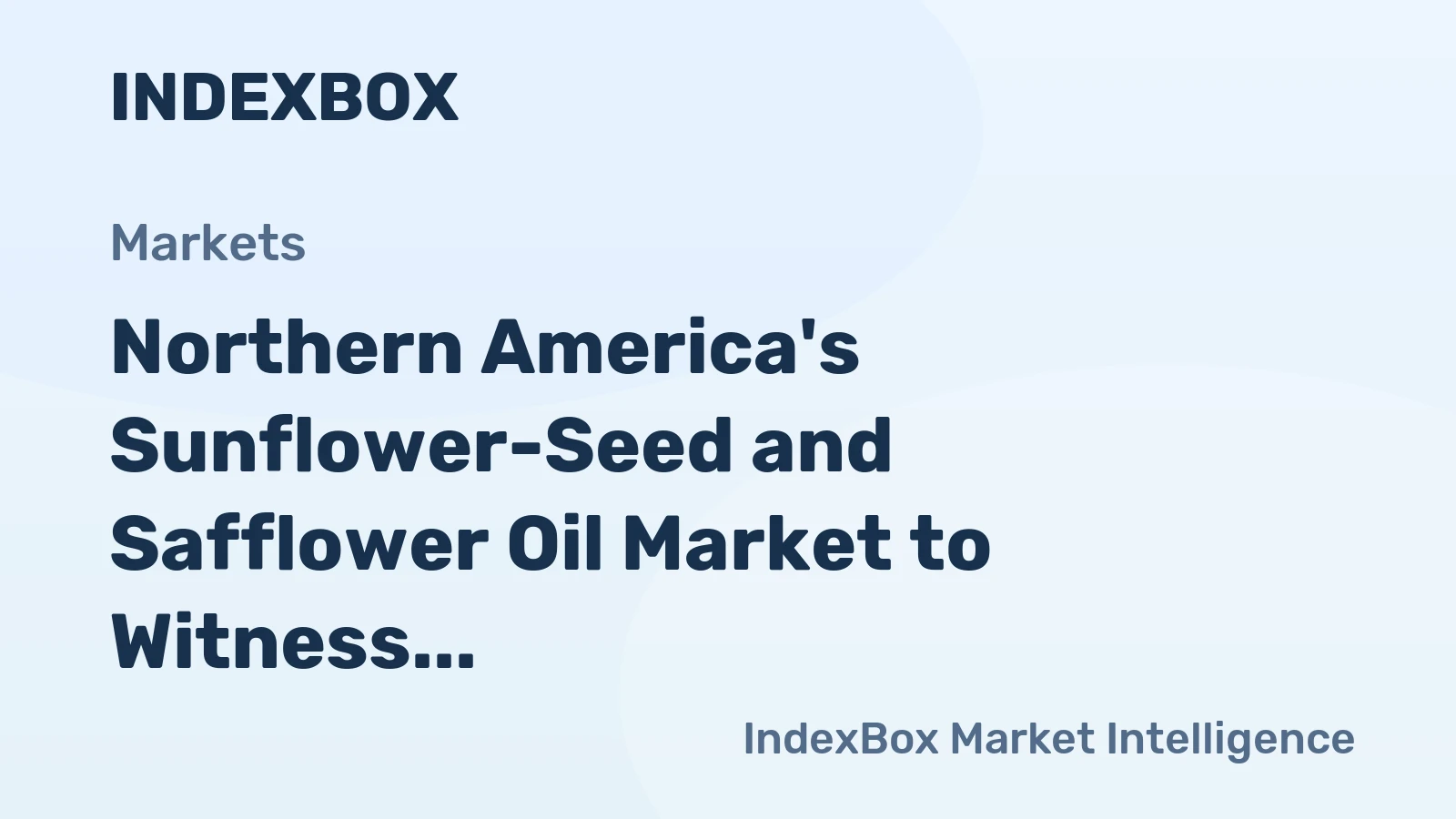 Northern America's Sunflower-Seed and Safflower Oil Market to Witness 3.0% CAGR Growth from 2024 to 2035