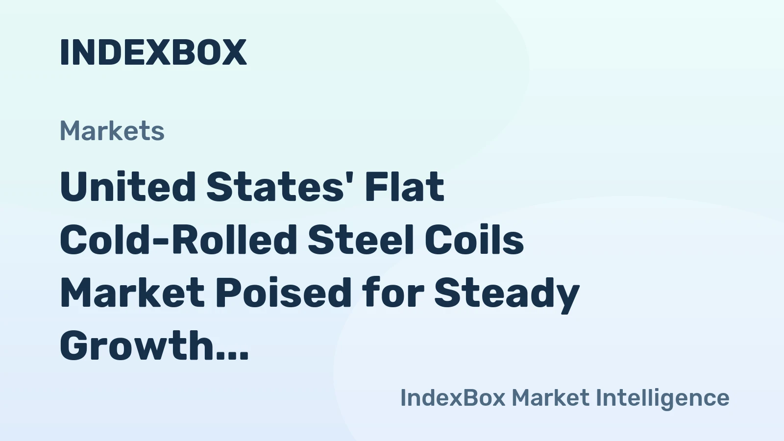 United States' Flat Cold-Rolled Steel Coils Market Poised for Steady Growth with a 4.3% CAGR Through 2035