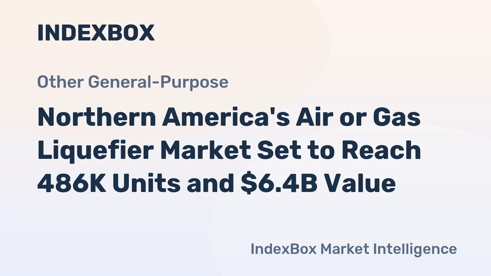 Northern America's Air or Gas Liquefier Market Set to Reach 486K Units and $6.4B Value