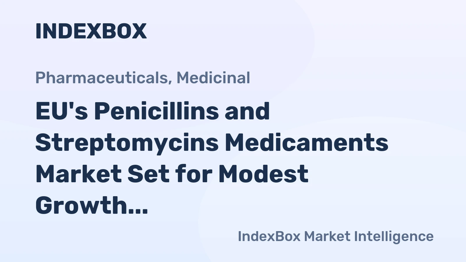 EU's Penicillins and Streptomycins Medicaments Market Set for Modest Growth With 1% Volume CAGR Through 2035
