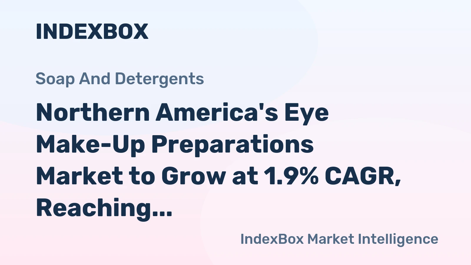 Northern America's Eye Make-Up Preparations Market to Grow at 1.9% CAGR, Reaching $2.1B by 2035