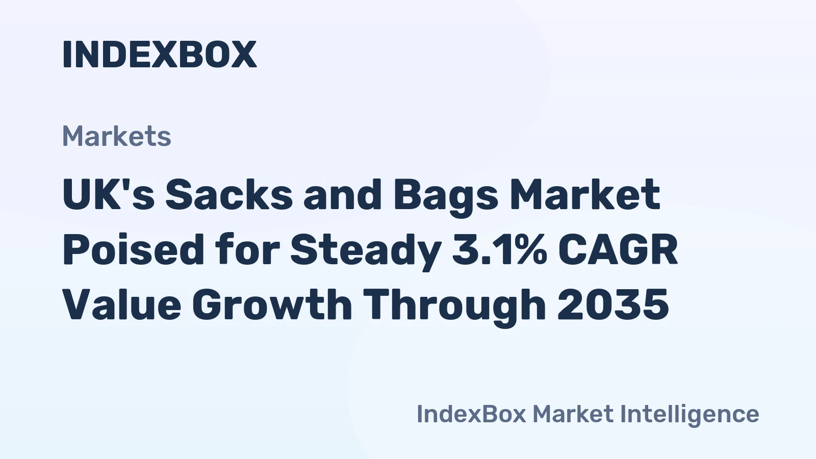UK's Sacks and Bags Market Poised for Steady 3.1% CAGR Value Growth Through 2035
