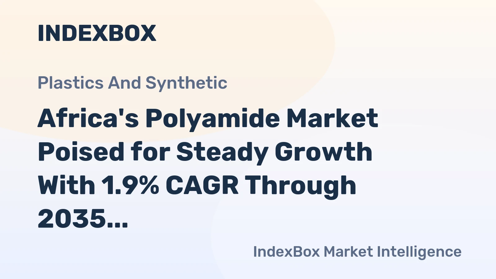 Africa's Polyamide Market Poised for Steady Growth With 1.9% CAGR Through 2035