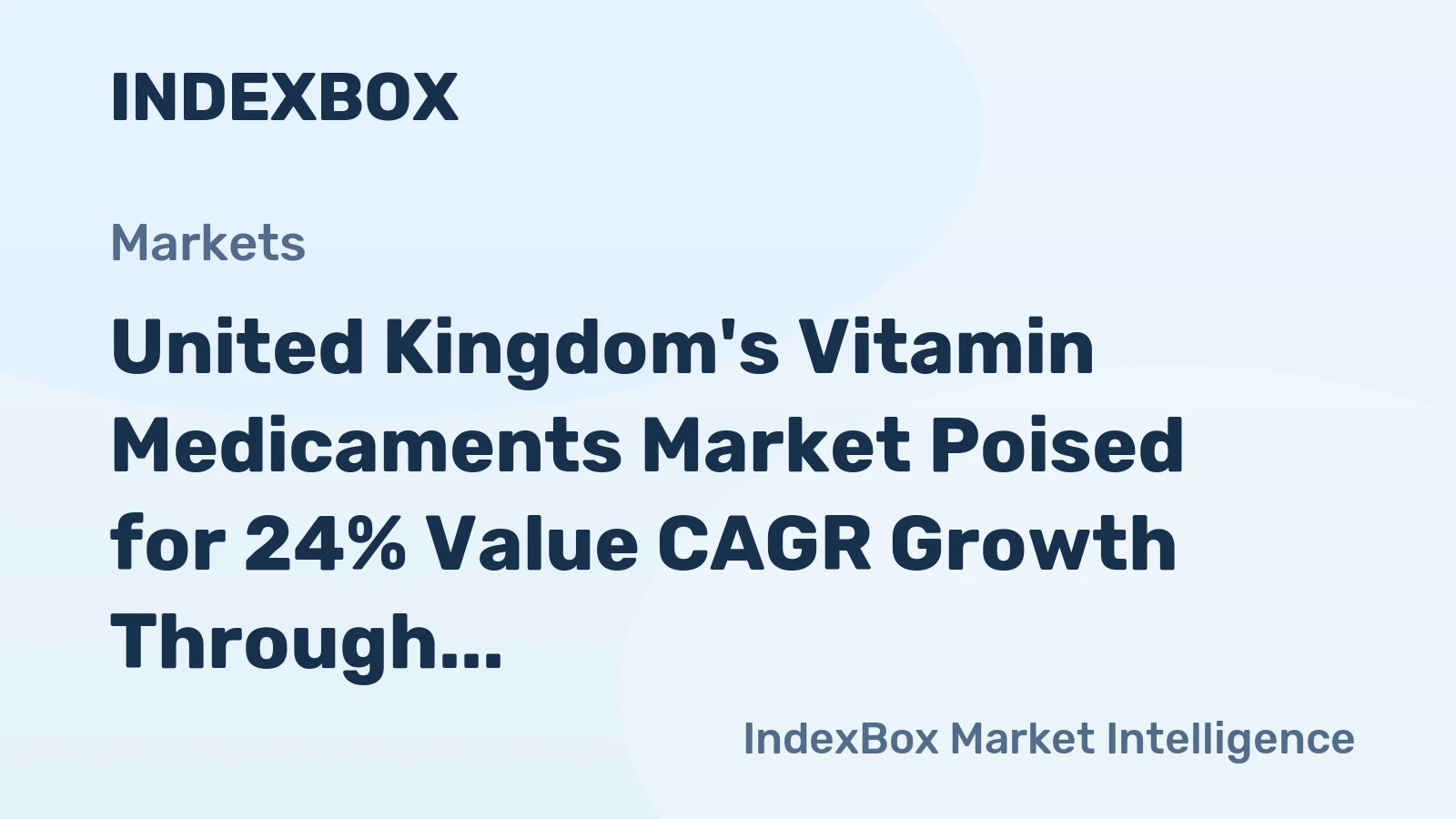 United Kingdom's Vitamin Medicaments Market Poised for 24% Value CAGR Growth Through 2035
