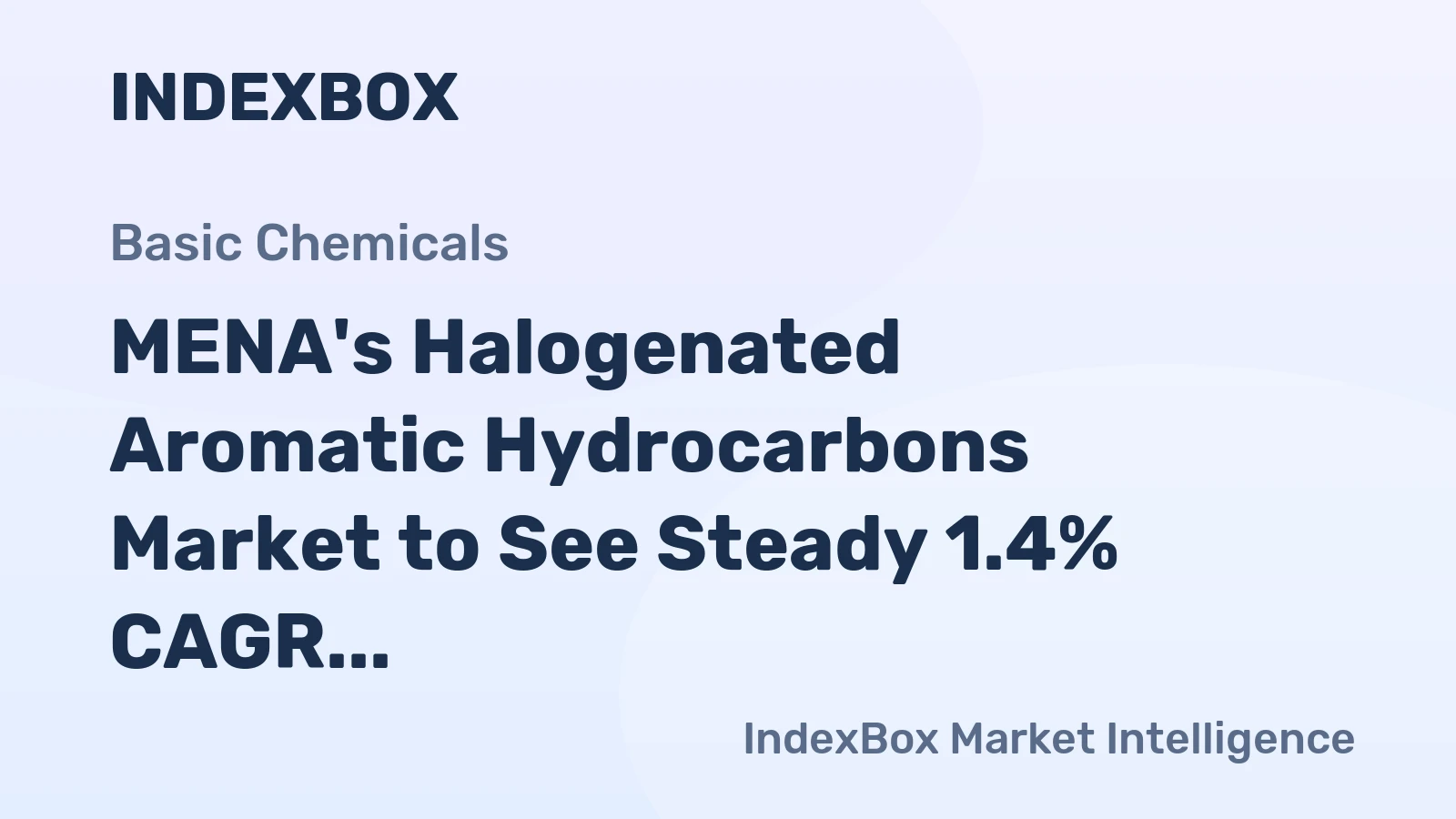 MENA's Halogenated Aromatic Hydrocarbons Market to See Steady 1.4% CAGR Growth Through 2035