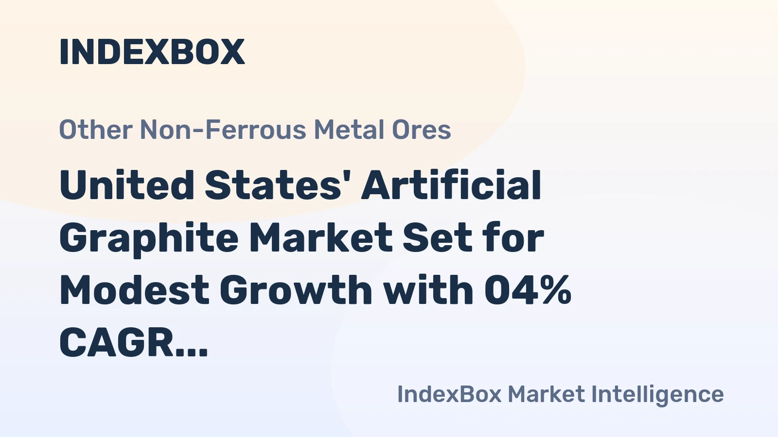United States' Artificial Graphite Market Set for Modest Growth with 04% CAGR Through 2035
