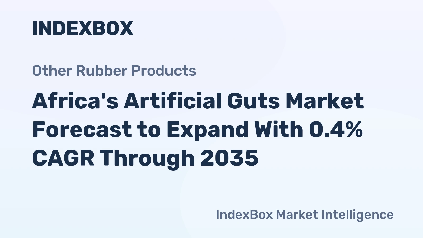 Africa's Artificial Guts Market Forecast to Expand With 0.4% CAGR Through 2035