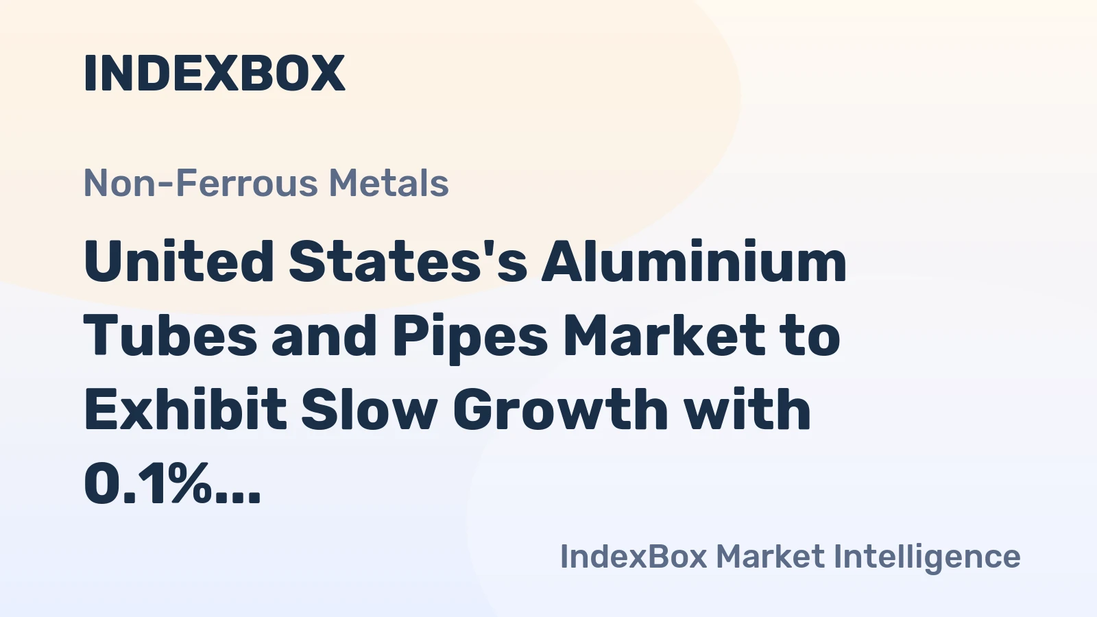 United States's Aluminium Tubes and Pipes Market to Exhibit Slow Growth with 0.1% CAGR through 2035
