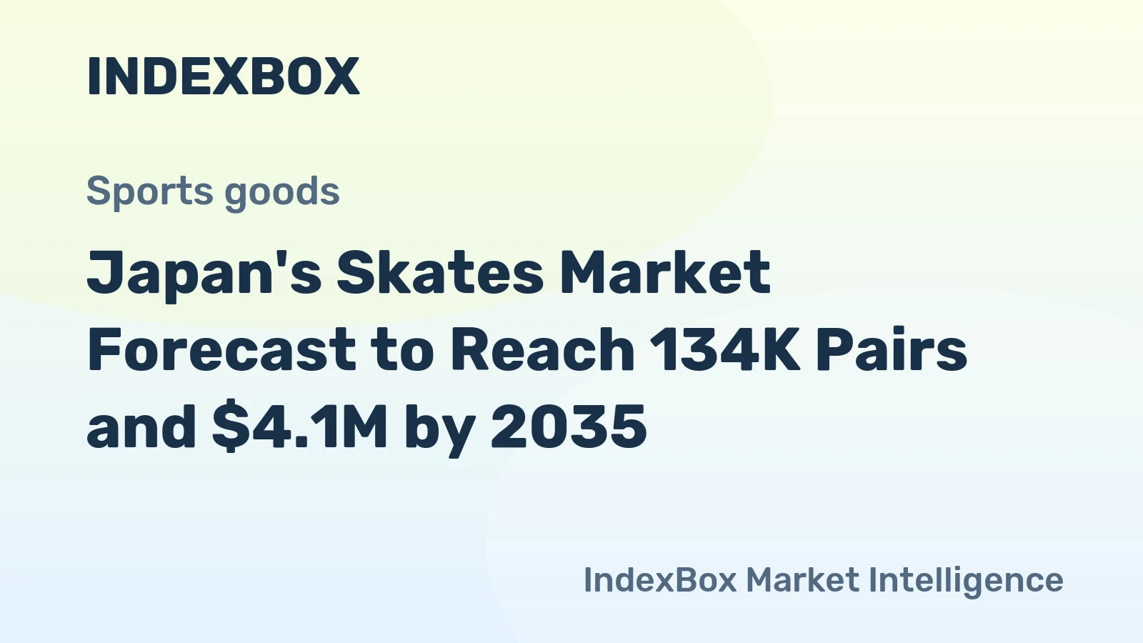 Japan's Skates Market Forecast to Reach 134K Pairs and $4.1M by 2035