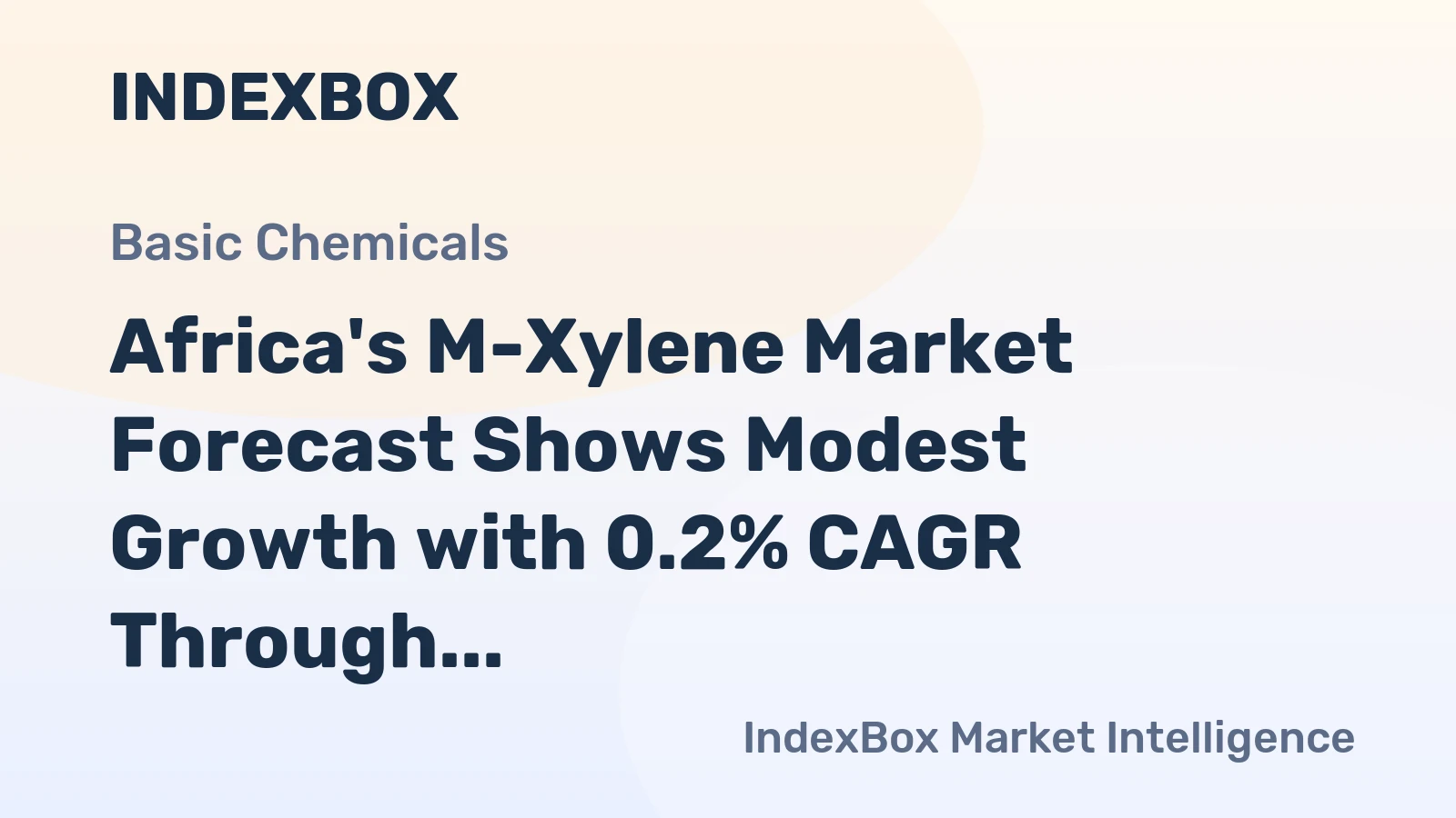Africa's M-Xylene Market Forecast Shows Modest Growth with 0.2% CAGR Through 2035