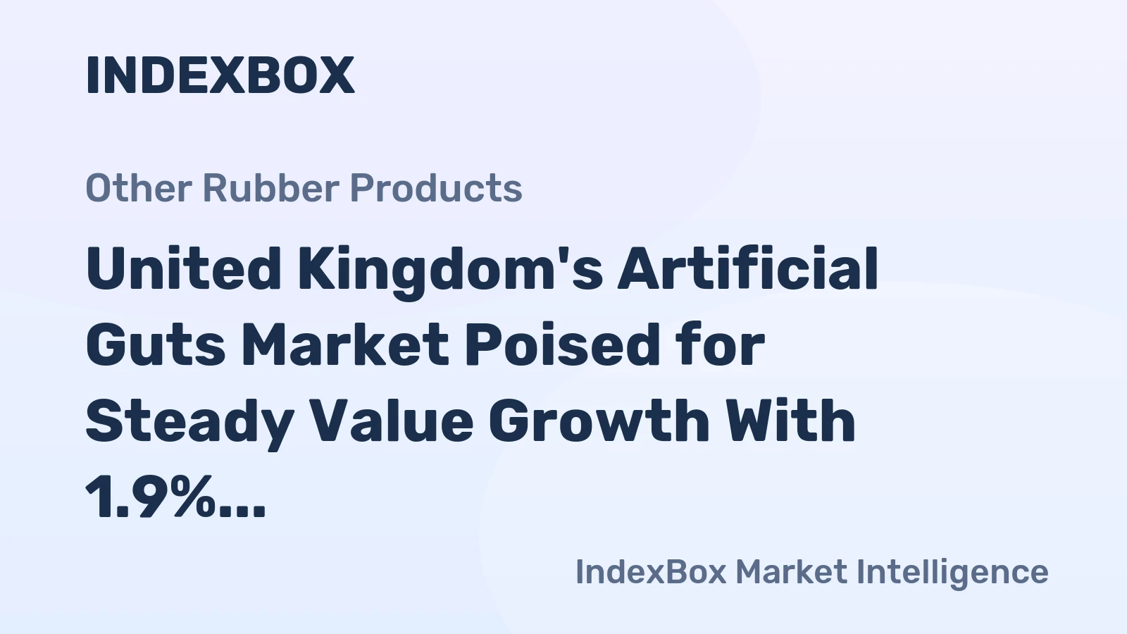United Kingdom's Artificial Guts Market Poised for Steady Value Growth With 1.9% CAGR Forecast