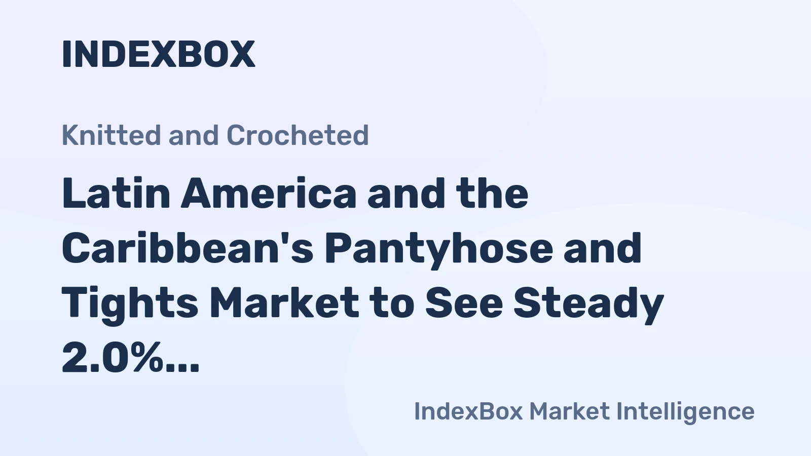 Latin America and the Caribbean's Pantyhose and Tights Market to See Steady 2.0% Volume CAGR Growth Through 2035