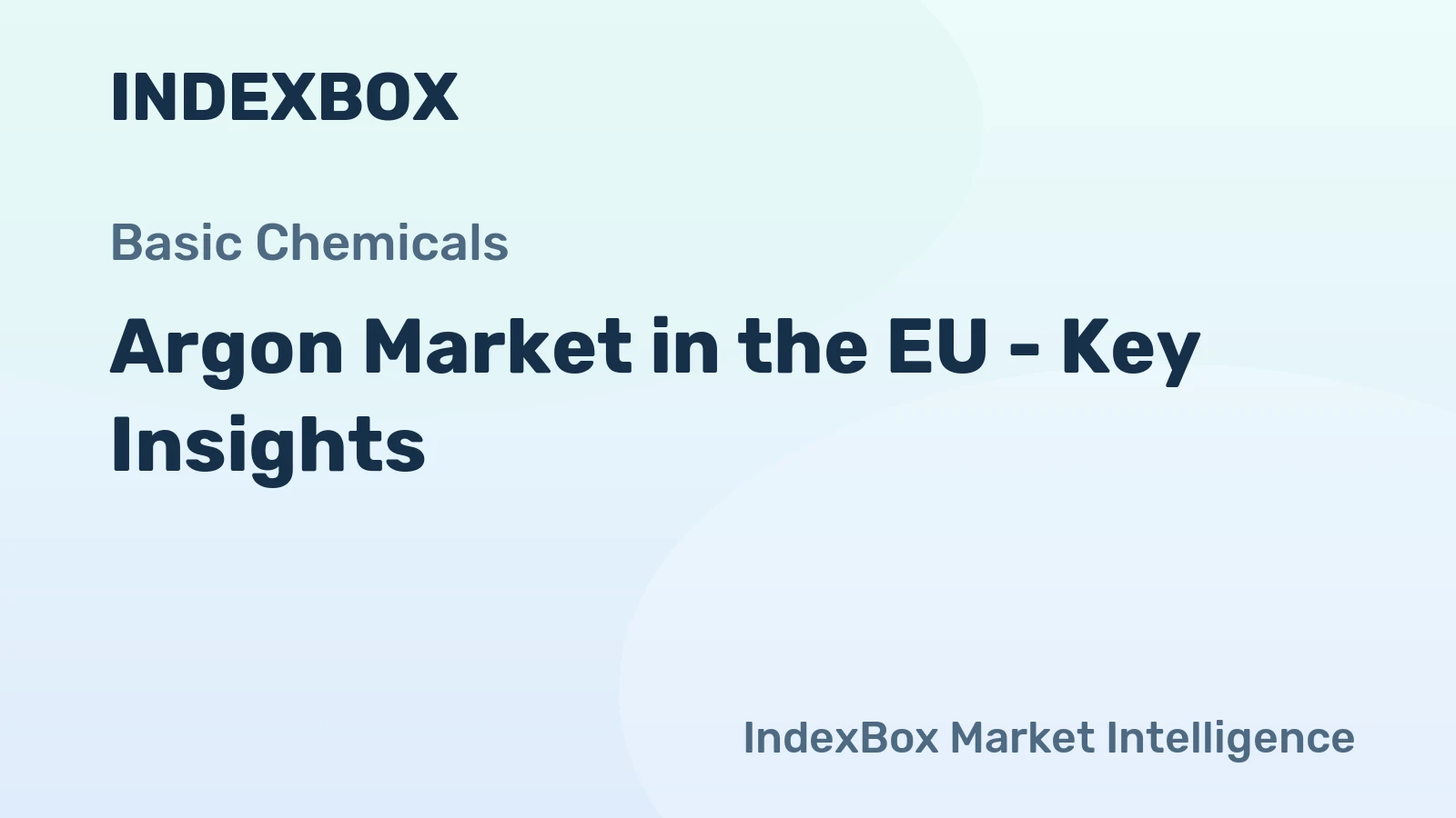 Argon Market in the EU - Key Insights
