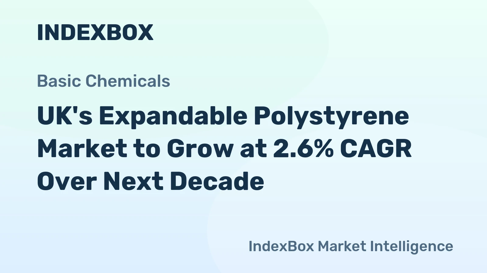 UK's Expandable Polystyrene Market to Grow at 2.6% CAGR Over Next Decade